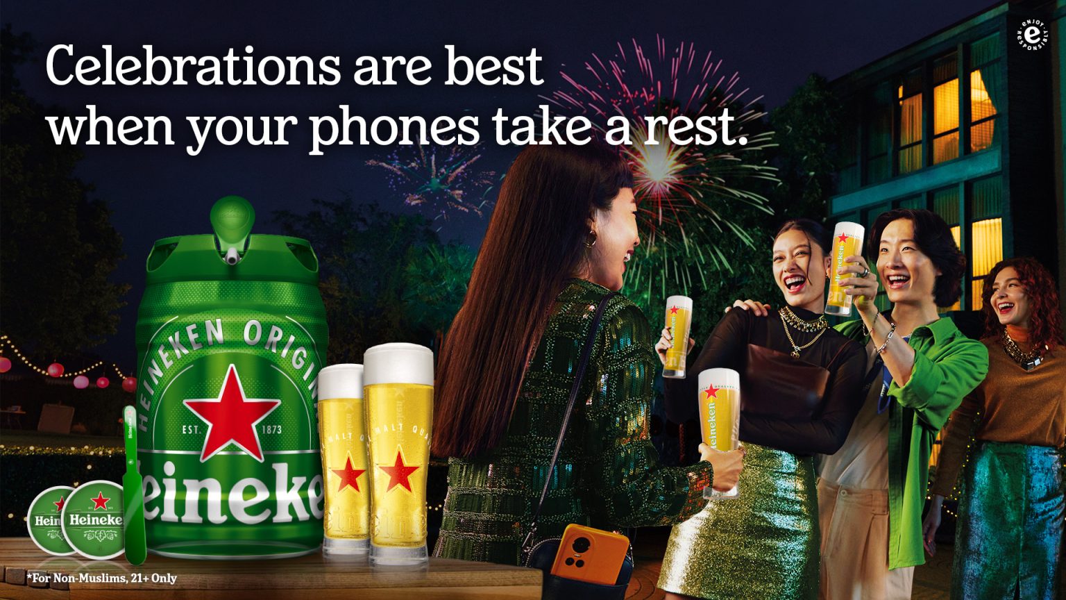 HEINEKEN® BRINGS REAL CONNECTIONS TO EVERY CELEBRATION - I Come, I See ...